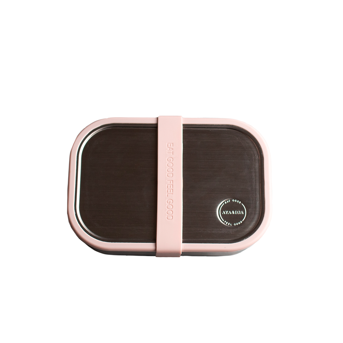 AYA&IDA Lunch Box - madkasse i stål - 1000 ml - Soft Rose